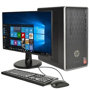 Hp G Microtower Pc Intel Core I Gb Ram Tb Hdd Monitor Desktop The Tomorrow