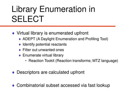 Ppt A Multiobjective Approach To Combinatorial Library Design Powerpoint Presentation Id3339829