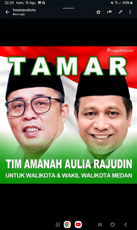 Ketua Psi Sumut Rekomendasi Aulia Rachman Rajuddin Sagala Maju Di Pilkada Medan Baru Dari Psi