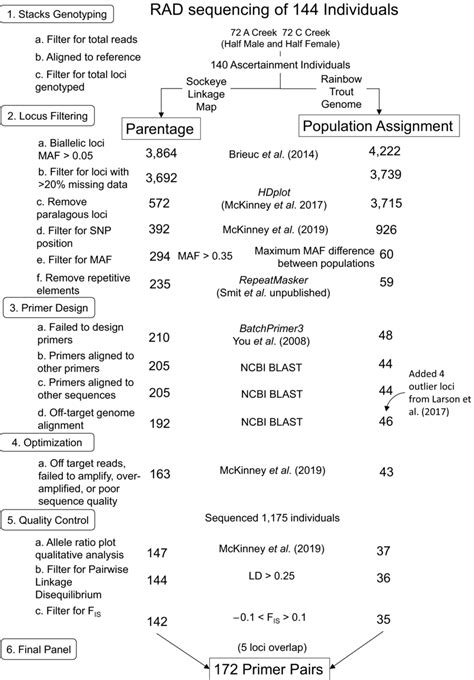 Schematic Of The Workflow And The Results For Snp Discovery Filtering