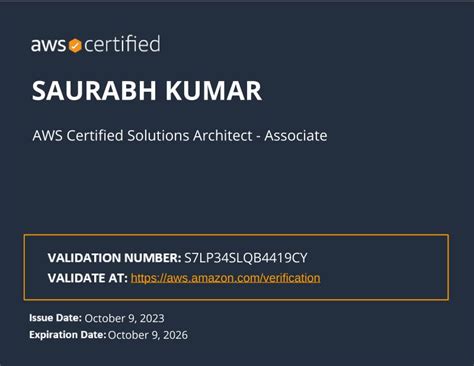 Saurabh Kumar On Linkedin Stepping In Aws Cloud Now Finally 🚶‍♂️ ☁ Im Delighted To Inform