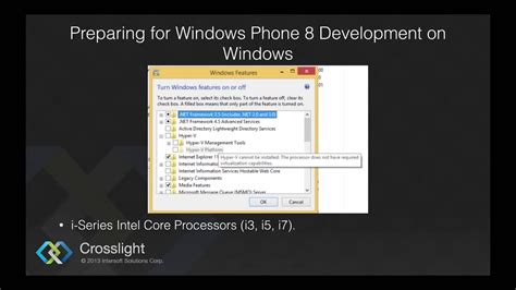 Preparing Your Windows Pc For Windows Phone 8 Development Youtube