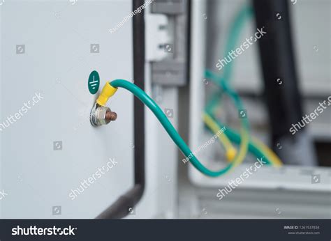 Ground Electric Cables Master Terminal Bargrounding Stock Photo Shutterstock
