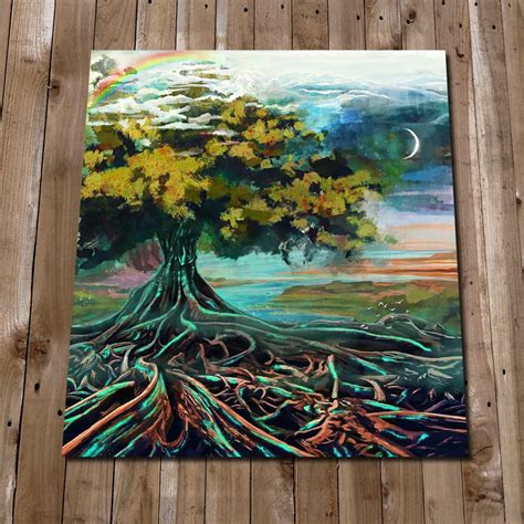 Tree Of Life Wall Art Spiritual Art Decor Sacred Tree Of Life T