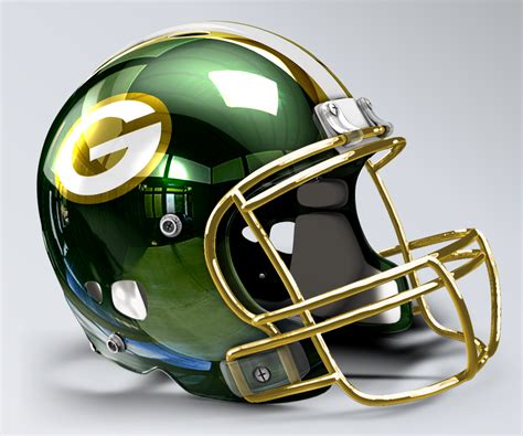 Green Bay Packers Concept Helmet 3