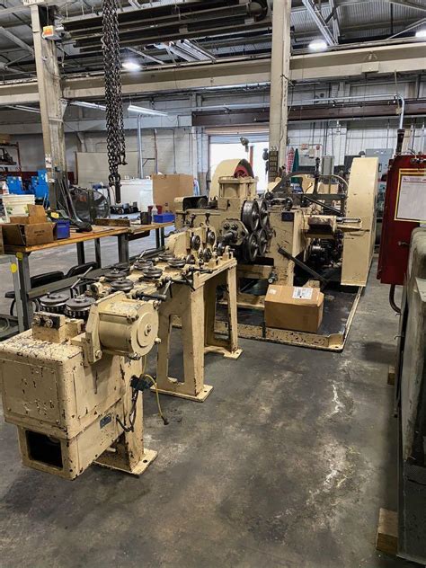 1 2″ Toko Model Tkl 350 Dssd Long Stroke Cold Header Hariton Machinery Company Inc