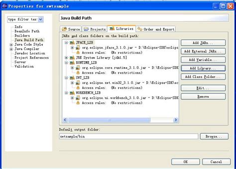 Swtjface开发入门指南（一） 幻境 Blogjava