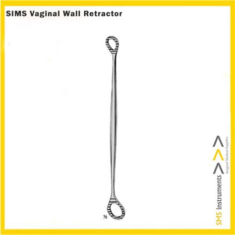 Sims Vaginal Wall Retractor Gynecological Surgical Instrument