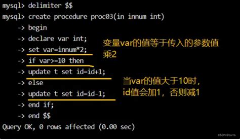 Mysql 高级sql语句（三）——存储过程创建存储过程的sql语句 Csdn博客
