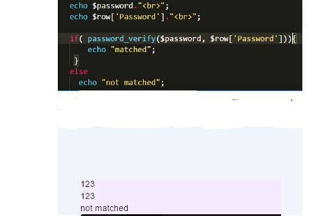 Php Why Password Verify Returns False For Correct Password Stack Overflow