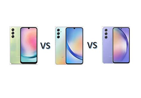 Samsung Galaxy A24 Vs Galaxy A34 Vs Galaxy A54 Perbandingan Spesifikasi Trendtech Indonesia