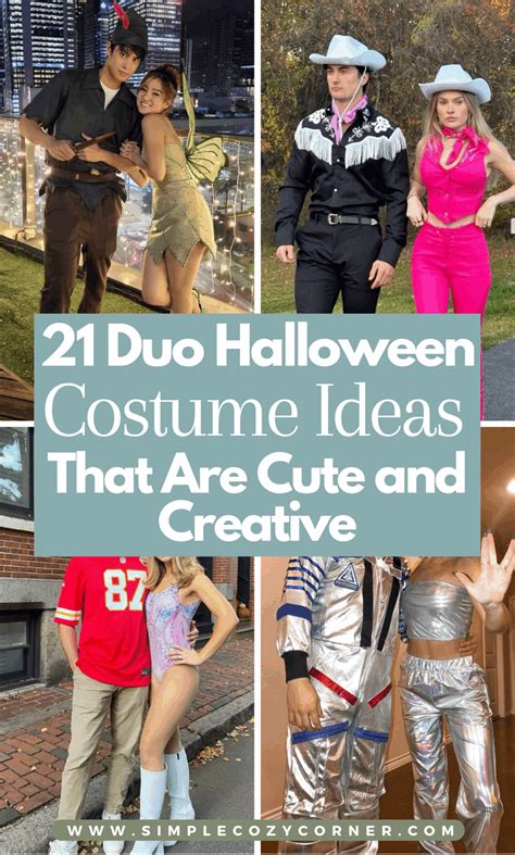 21 Duo Halloween Costume Ideas That Are Cute And Creative Simple