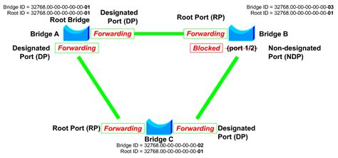 Network Galaxy Spanning Tree Protocol Operation