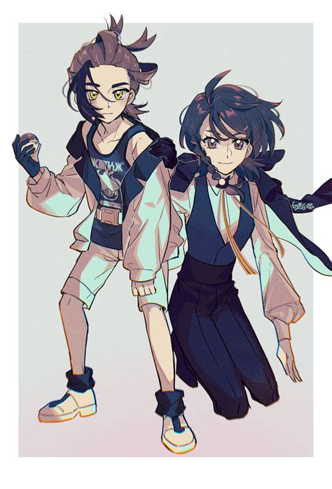 Kieran And Juliana Pokemon And 1 More Drawn By Naigaihongcha Danbooru