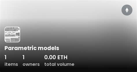 parametric models collection opensea
