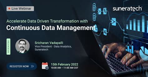 Suneratech On Linkedin Accelerate Data Driven Transformation With Continuous Data Management