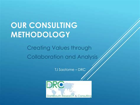 Our Consulting Methodology Ppt