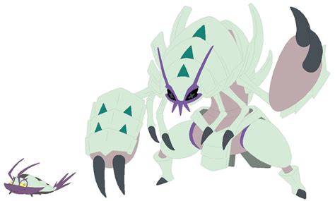 Wimpod And Golisopod Base By Selenaede On Deviantart