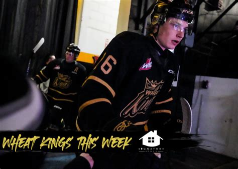 Wheat Kings This Week Wheat Kings Make Quick Home Stop Before Saskatchewan Swing Brandon