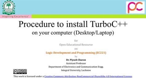 Procedure To Install Turbo C Pdf Computer Software And