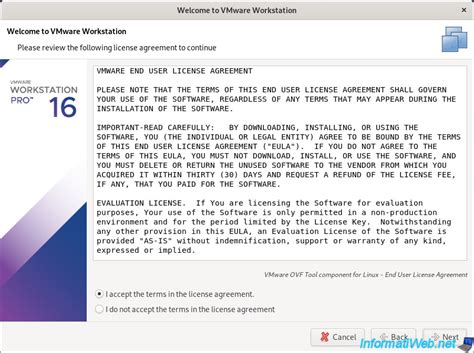 Installer Vmware Workstation 16 Sous Linux Vmware Tutoriels Informatiweb Pro