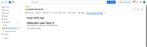 Forge Hello App Devpost