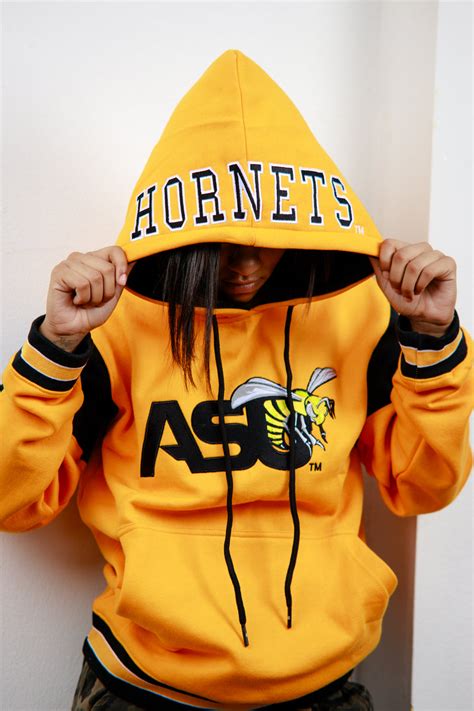 Embroidered Asu Hoodie Black Renaissance Clothing