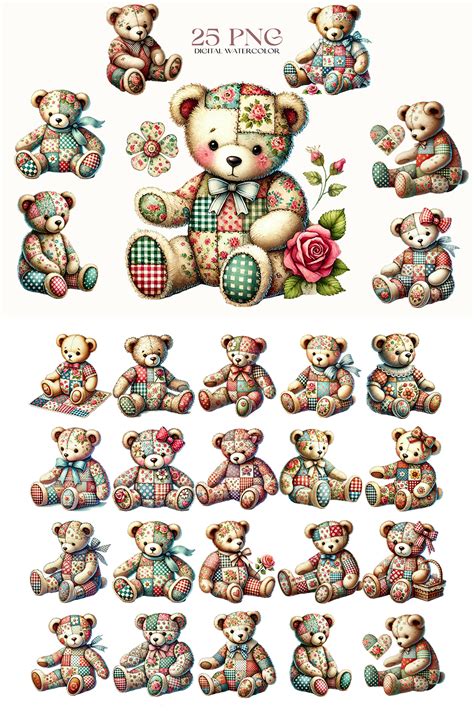 Patchwork Teddy Bear 5293563