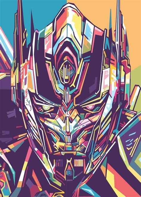 Transformers In Wpap Pop Art Artofit