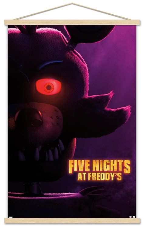 Five Nights At Freddys Movie Foxy One Sheet Wall Poster With