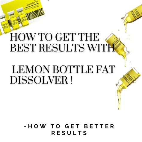 Lemon Bottle Fat Etsy