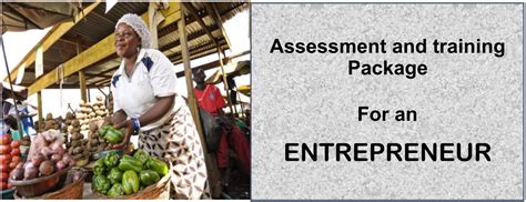 Dit Assessment And Training Package For An Entrepreneur