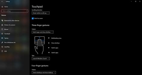 Missing Touchpad Settings Windows 10 Forums