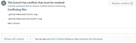 Merge Errors In Github When Collaborating On A Project · Issue 5075 · Microsoftpxt Microbit