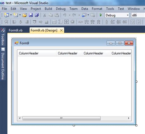 Winforms Listview Different Display On Design Time And Run Time Stack Overflow