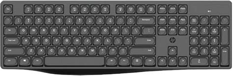 Hp Cs10 Wireless Keyboard And Mouse Combo Ergonomic Design And Silent Typing Keys English Arabic