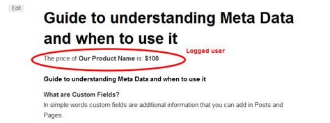 Guide To Understanding Post Meta Data