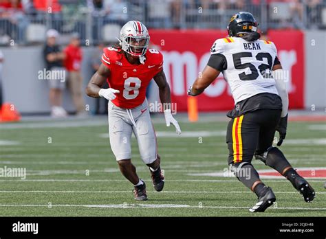 Ohio State Linebacker Arvell Reese Plays Against Grambling State During