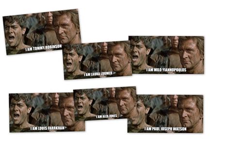 I Am Spartacus Meme Set Uncouth Reflections