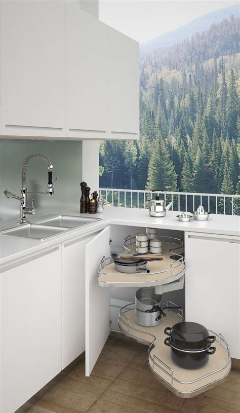 Rev A Shelf Two Tier Blind Corner Organizer