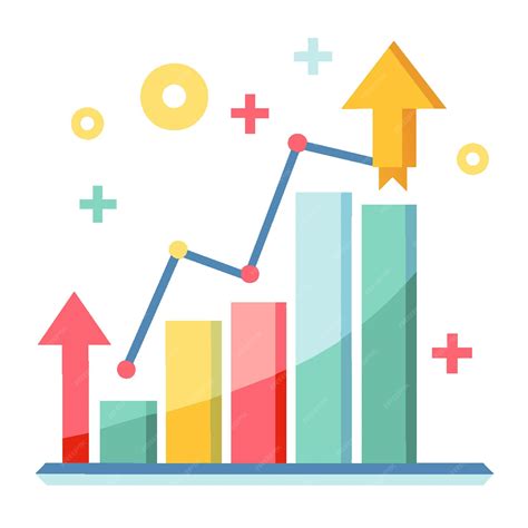 Business Concept Increase Success Growth Bar Chart Steps By Step Chart