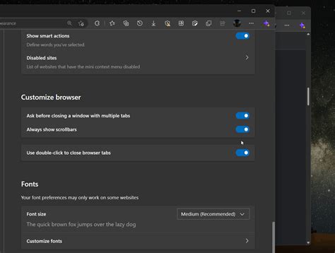 Fluent Overlay Scrollbars Are Back In Edge Canary Rwindows11