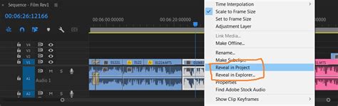 Solved Reveal In Project Reveal In Explorer Disabled Adobe Product Community 12869874