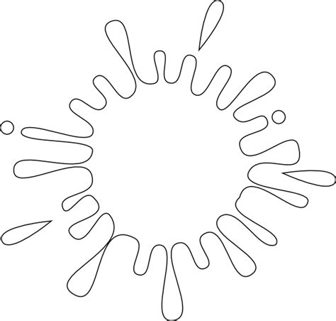 White Paint Splatter Clip Art Png Download Full Size Clipart