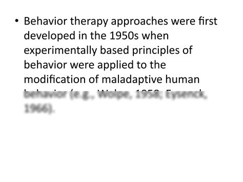 Solution 05 Cognitive Behaviour Therapy Studypool
