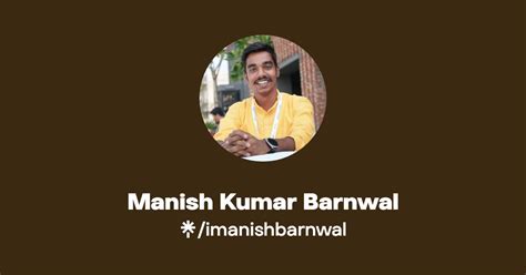 Manish Kumar Barnwal Instagram Facebook Linktree