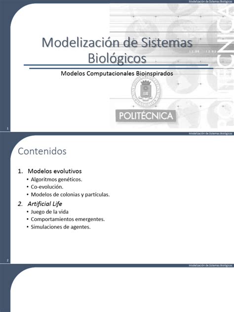 Bioinspirados Pdf Algoritmo Genético Evolución