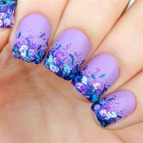 40 Insanely Hot Purple Nails Designs Trending Right Now Ombre Nails