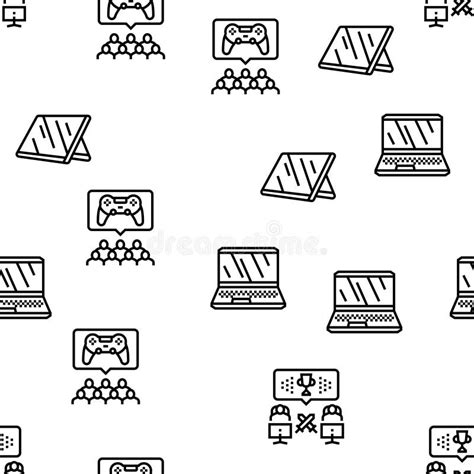 Gamer Seamless Pattern Stock Illustrations 1 933 Gamer Seamless Pattern Stock Illustrations
