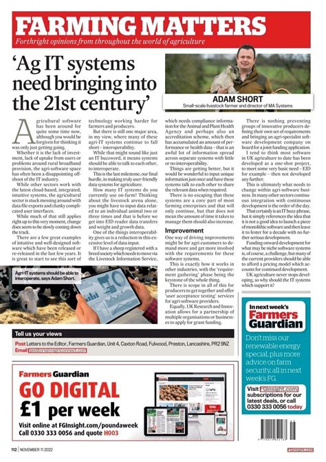 Agtech Agritech Software Agrisoftware Softwaredevelopment Adam Short